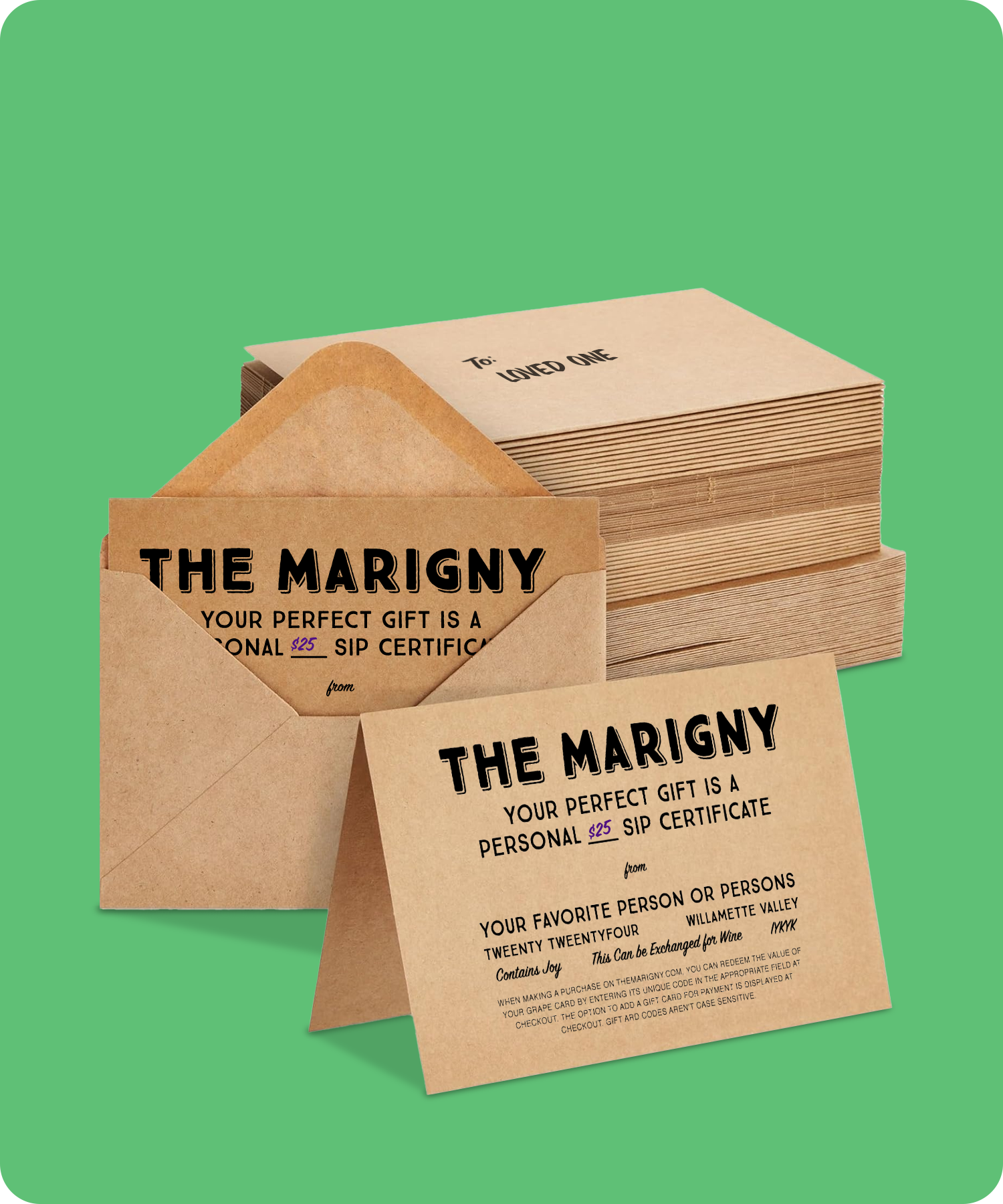 Sip Certificate – The Marigny